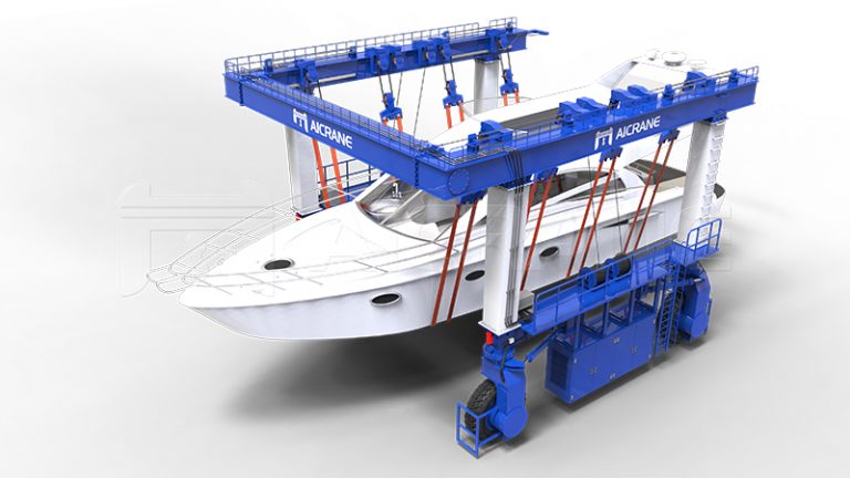 Electric Boat Hoist - Aicrane Mobile Boat Hoist Boat Lift